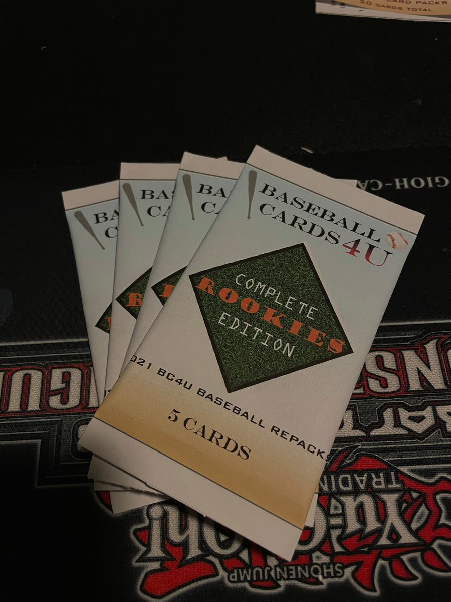 NEW!!!! Baseball Repack - COMPLETE ROOKIES SUPER VALUE PACK - Features ...